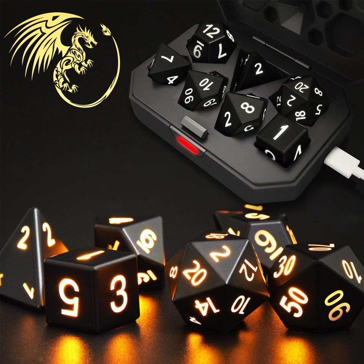 Glowing Game Dice – Seerootoys