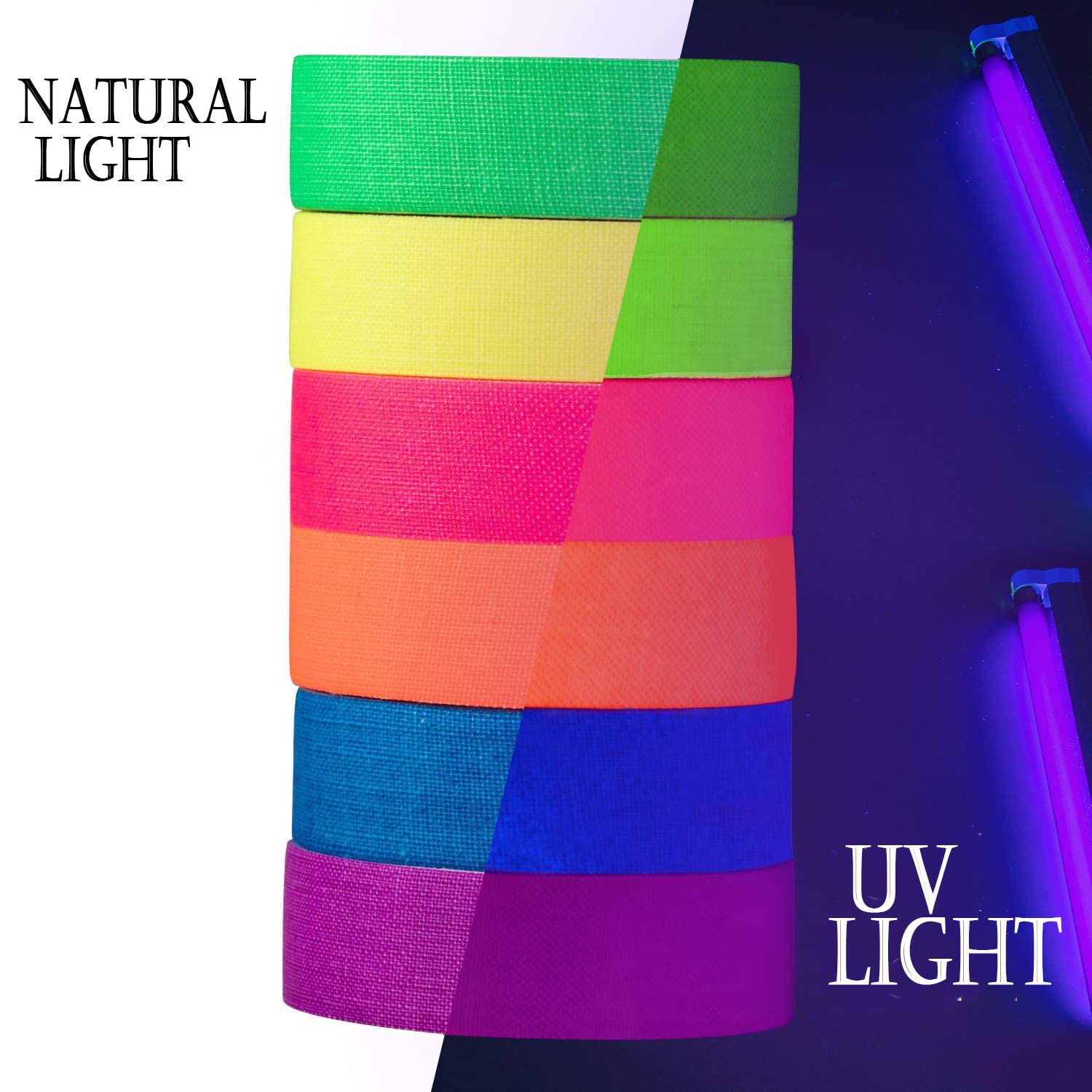 Pink Reflective Tape Glow In The Dark Tape Luminous Tape For Glow In T ...