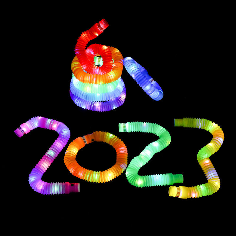Light Up Pop Tubes Glow Sticks Large Pack Glow in the Dark Party Tubes ...